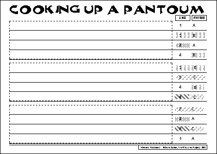 poetry workbook- worksheet browser